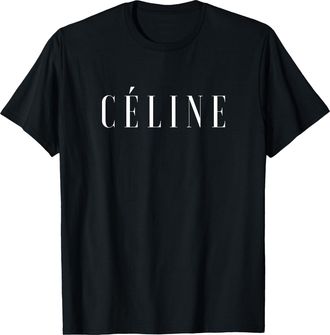 Celine Céline Hallo Mein Name ist Namensschild Vorname T-Shirt
