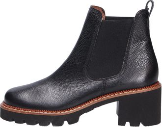 Paul Green Stiefelette 9775-019, Glattleder, Schwarz, Damen EU 8,5/42,5