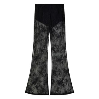 Patrizia Pepe Wide Hosen - - Trousers - Damen - Schwarzk - M