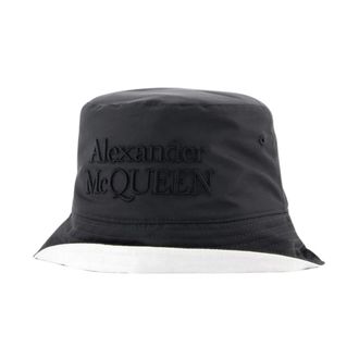 Alexander McQueen Logo Bucket Hat - - Accessories - Herren - Schwarzk - ONE SIZE