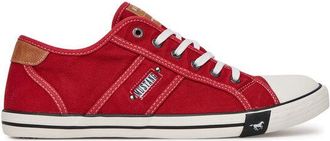 Mustang Jeans Mustang Sneakers aus Stoff 4058-310 Rot