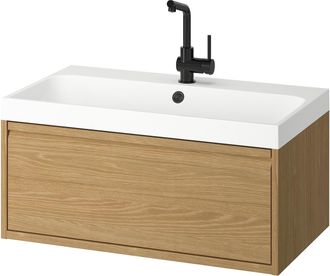 IKEA &Auml;NGSJ&Ouml;N / BACKSJ&Ouml;N Waschbschr+Schublade/Waschb/Mischba