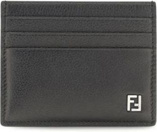 Fendi Bi-Fold Kartenetui mit FF Logo - - Accessories - Herren - Schwarzk - ONE SIZE