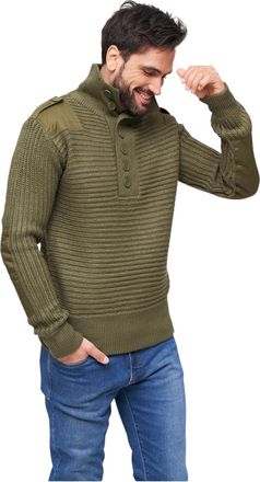 Brandit Alpine Pullover, Farbe: Olive, Gr&ouml;&szlig;e: XXL