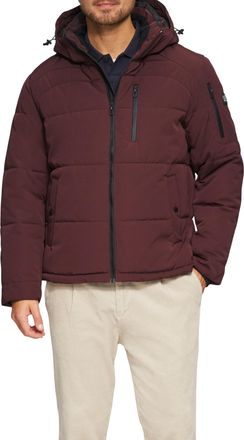 s.Oliver Wasserabweisende Steppjacke mit abnehmbarer Kapuze