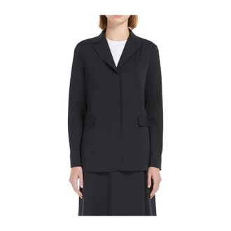 Max Mara Femme, Vestes, Bleu, Taille: 36 FR Blazer Gelada