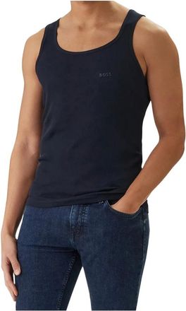 HUGO BOSS Homme, Tops, Bleu, Taille: S D&eacute;bardeur Classique C&ocirc;tel&eacute; (Lot de 3)