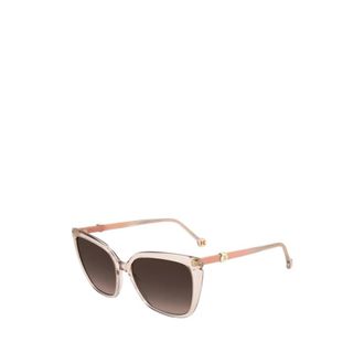Carolina Herrera Femme, Accessoires, Beige, Taille: 56 MM 0385/S Lunettes de soleil