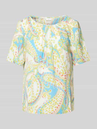 s.Oliver Black Label Bluse mit Allover-Print