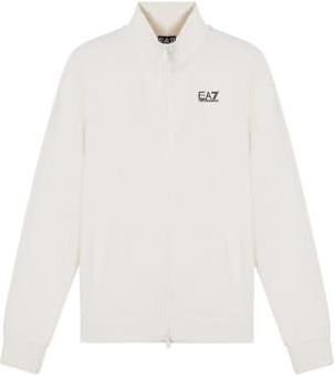 Emporio Armani EA7 8NPM31 Sweat &agrave; capuche zipp&eacute; pour homme, Sugar Swizzle, XXXL
