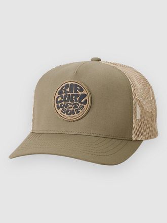 Rip Curl Wetsuit Icon Trucker Cap dusty olive