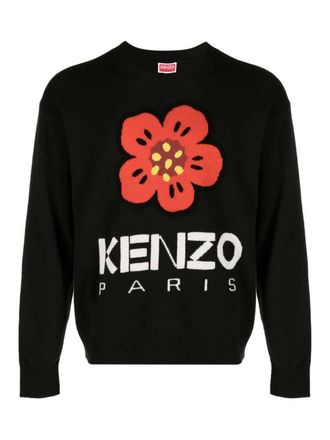 Kenzo Pull Col Rond - Noir