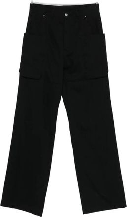 Rick Owens Homme, Pantalons, Noir, Taille: W33 Pantalon Large
