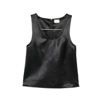 Saint Laurent Pleated-detail Top