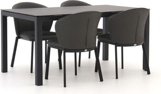 Bellagio la vita attrattiva Bellagio San Lupo/La Fonte 160 cm Gartenm&ouml;bel-Set 5-teilig