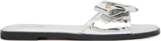 Love Moschino Pantoletten JA28142G0OJE090B Silberfarben