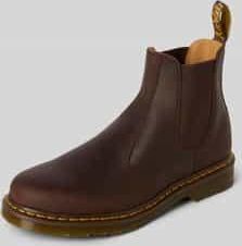 Dr. Martens Chelsea Boots aus echtem Leder mit Ziern&auml;hten