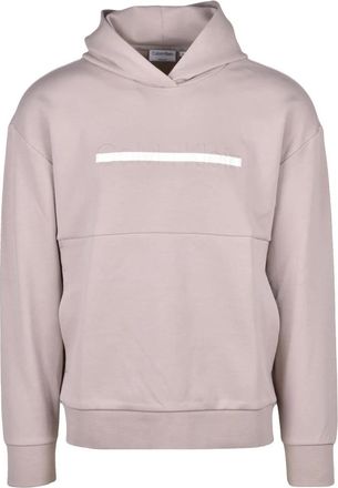 Calvin Klein Homme, Sweatshirts et sweats &agrave; capuche, Beige, Taille: L Felpa cappuccio