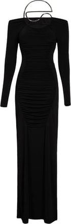 Coperni Robe longue &agrave; logo C d&eacute;coup&eacute;