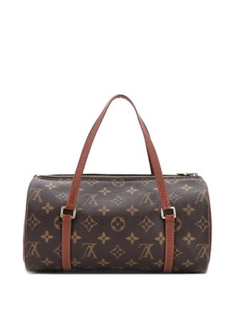 Louis Vuitton Papillon Handbag Monogram Canvas 26 satchel - Marron