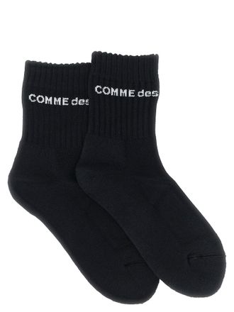 Comme Des Gar&ccedil;ons Mens Bicolor Cotton Socks Clothing