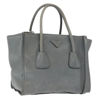 Prada Handbag Vintage Pre-owned - Femme - Pre-owned - Gris - Taille: ONE Size