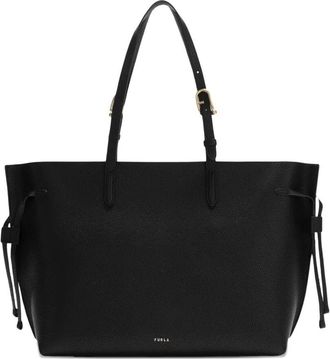 Furla Furla Ava Calf Leather Large Tote With Zip Bag