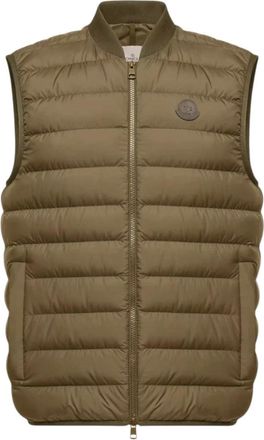 Moncler Doudoune courte &agrave; capuche Solienn - Homme - Vestes - Vert - Taille: 2XL