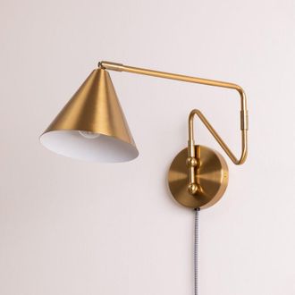 Sklum Fleka Metall-Wandleuchte Gold - Sklum