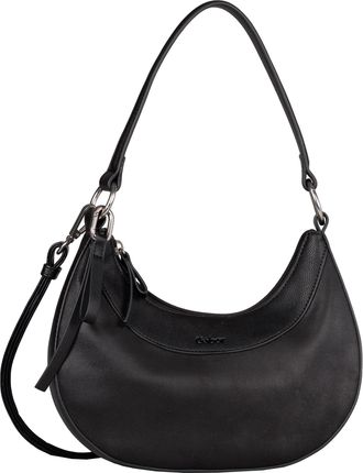 Gabor bags Selva Damen Hobo Bag Schultertasche Klein Schwarz