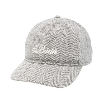 Saint Barth Casquette &agrave; visi&egrave;re en laine - unisex - Accessoires - Gris - Taille: ONE Size