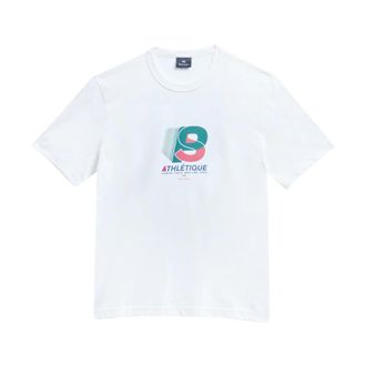 Paul Smith T-Shirt Atletica - - Tops - Herren - Wei&szlig; - XL