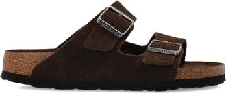 Birkenstock Arizona suede buckle sandals - Braun