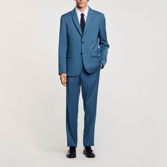 Sandro Anzugjacke aus Wolle