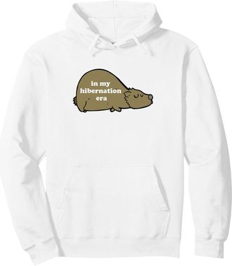 BDAZ In My Hibernation Era Lustiger Winterb&auml;r-Pyjama Pullover Hoodie