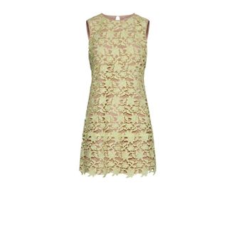 Silvian Heach Florales Lochmuster-Minikleid - - Dresses - Damen - Gelb - M