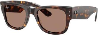 Ray-Ban unisex, Accessoires, Brun, Taille: 51 MM Mega Wayfarer