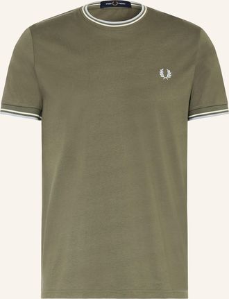 Fred Perry T-Shirt gruen