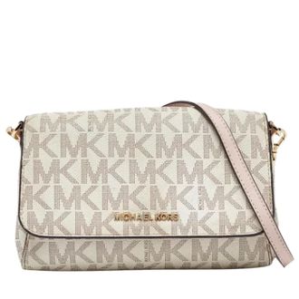 Michael Kors Pre-owned Canvas schultertasche - - Pre-owned - Damen - Wei&szlig; - ONE SIZE