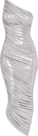 Norma Kamali Robe De Cocktail - Argent