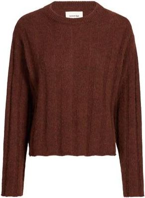 Saison 1865 Taylory Pull Round Collar in gemischter Wolle