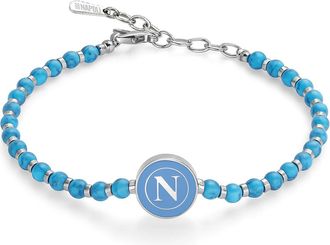 LOWELL Armband Stahl Neapel Steine