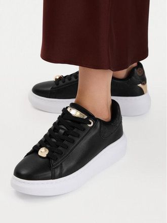 Guess Sneakers FLTFRE LEA12 Schwarz