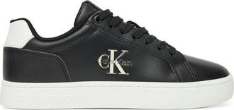 Calvin Klein Jeans Sneakers Classic Cupsole Mono Lth Wn YW0YW01902 Schwarz