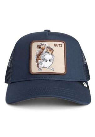 Goorin Brothers Nuts Edge Casquette de camionneur Bleu fonc&eacute; Taille unique