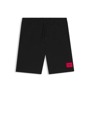 HUGO BOSS HUGO Herren diz222 Jersey Shorts, Black001, S EU