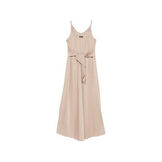 Emporio Armani Femme, Robes, Beige, Taille: 42 FR Maxi Dress