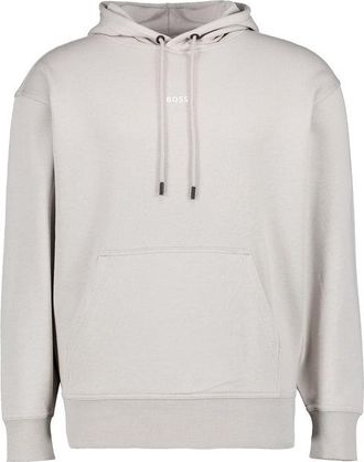 Boss Orange by Hugo Boss BOSS Orange Herren Hoodie grau unifarben