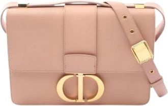 Dior Pre-owned Sac bandouli&egrave;re en cuir 30 Montaigne - Femme - Pre-owned - Rose - Taille: ONE Size