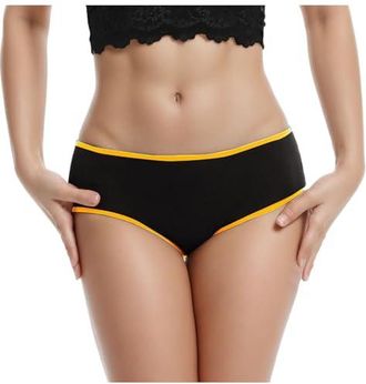 Generic Culotte sans Couture Femme Culotte Femme sans Couture Culotte Femme De Classique Dentelle Sexy Taille Haute Couvrante Douce Enti&egrave;re pour Silhouette &Eacute;l